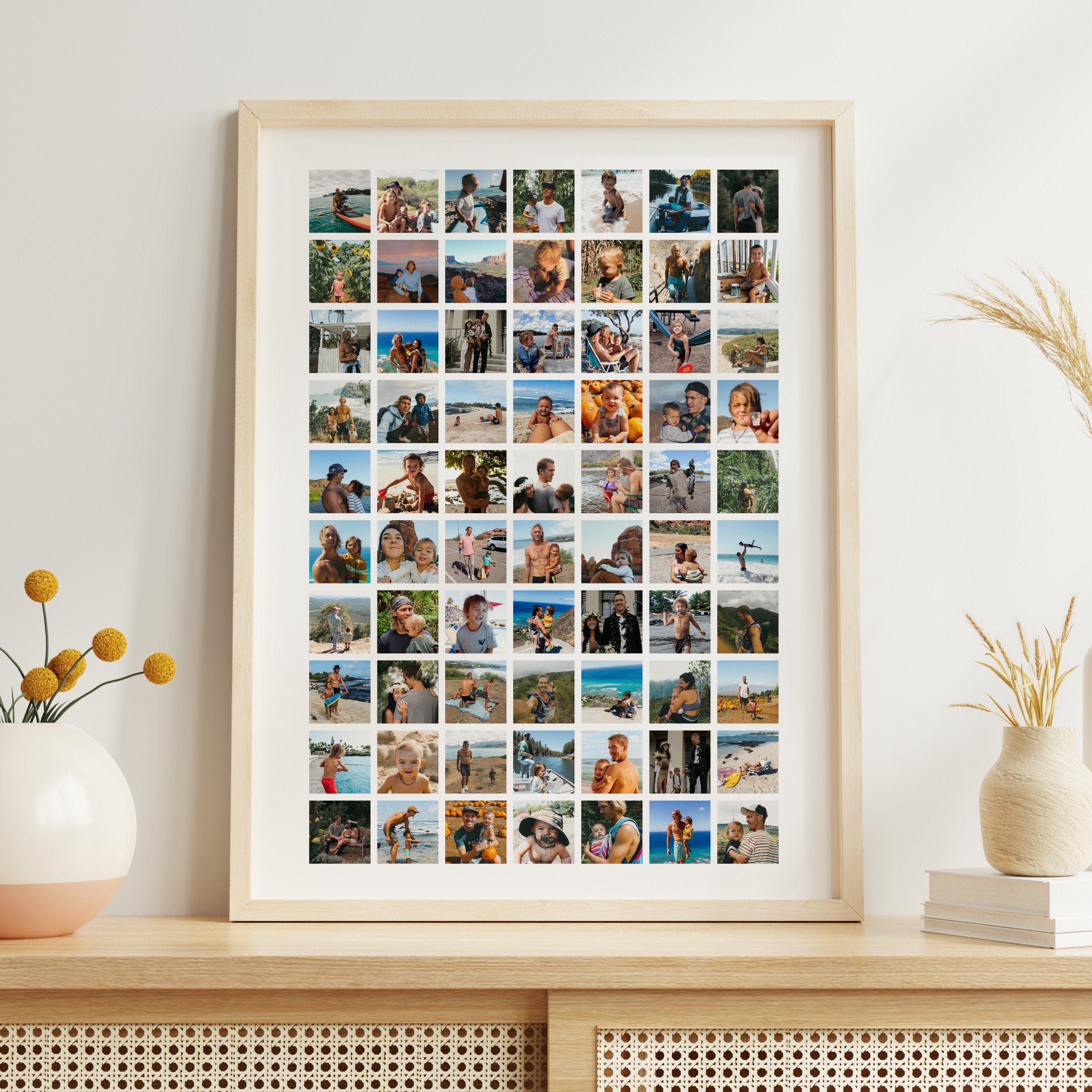 The Gallery | Custom Square Photo Collage Poster Art for Any Space ...